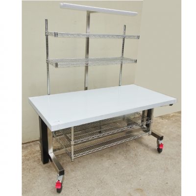 Height adjustable packing table – 2300 x 900mm – National Surgical ...